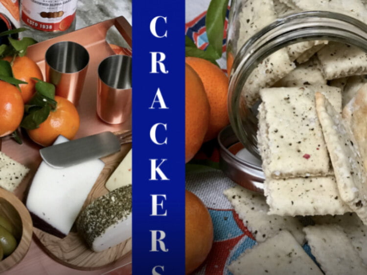 Homemade Olive OIl Crackers (with video)