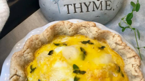 NEVER ENOUGH THYME QUICHE RECIPE