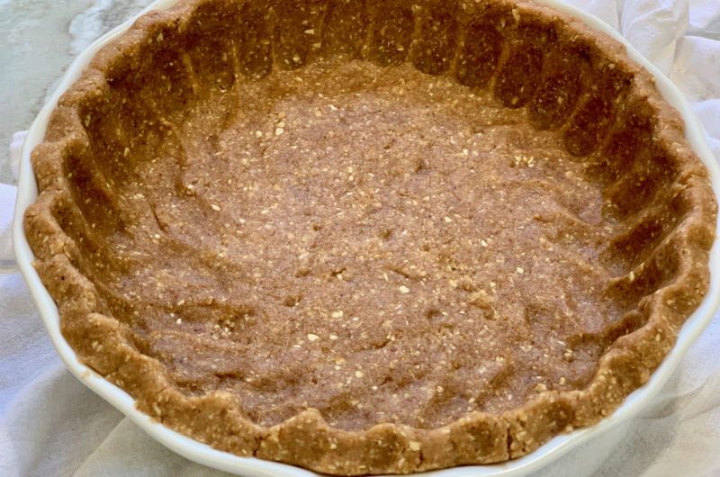 Easy No-Roll Pie Crust - Whisk & Dine