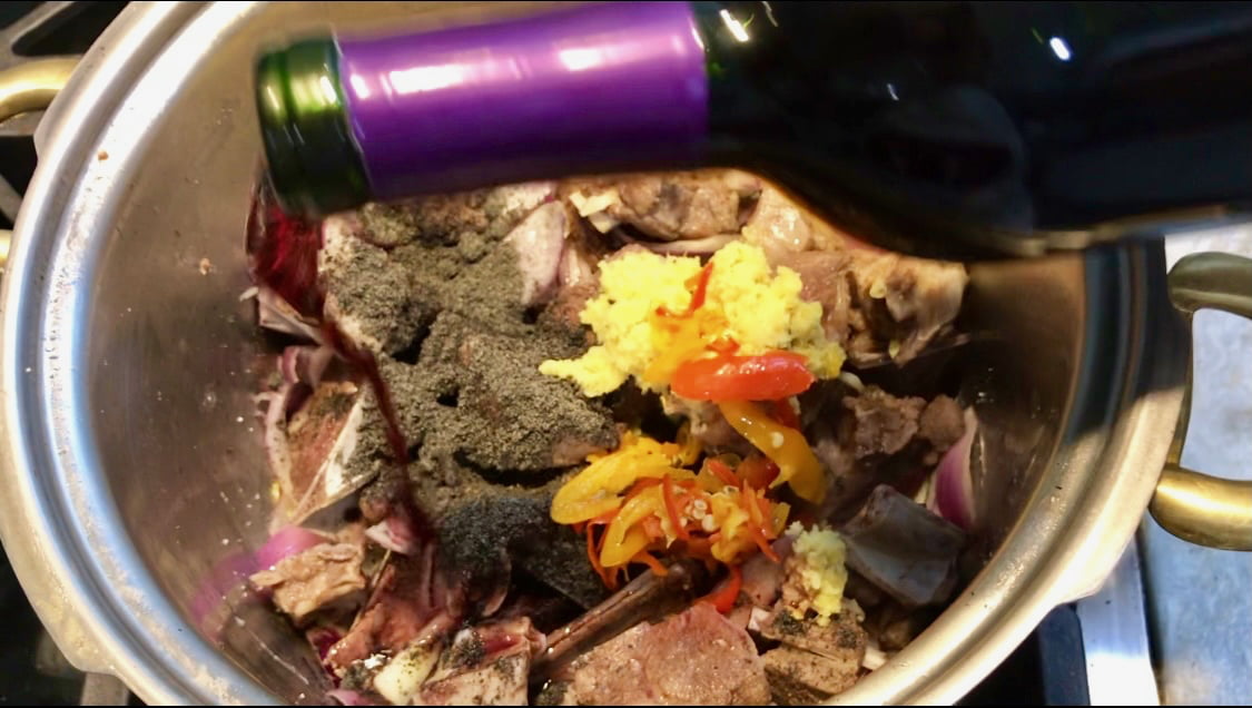 Mediterranean Goat Stew (with video)