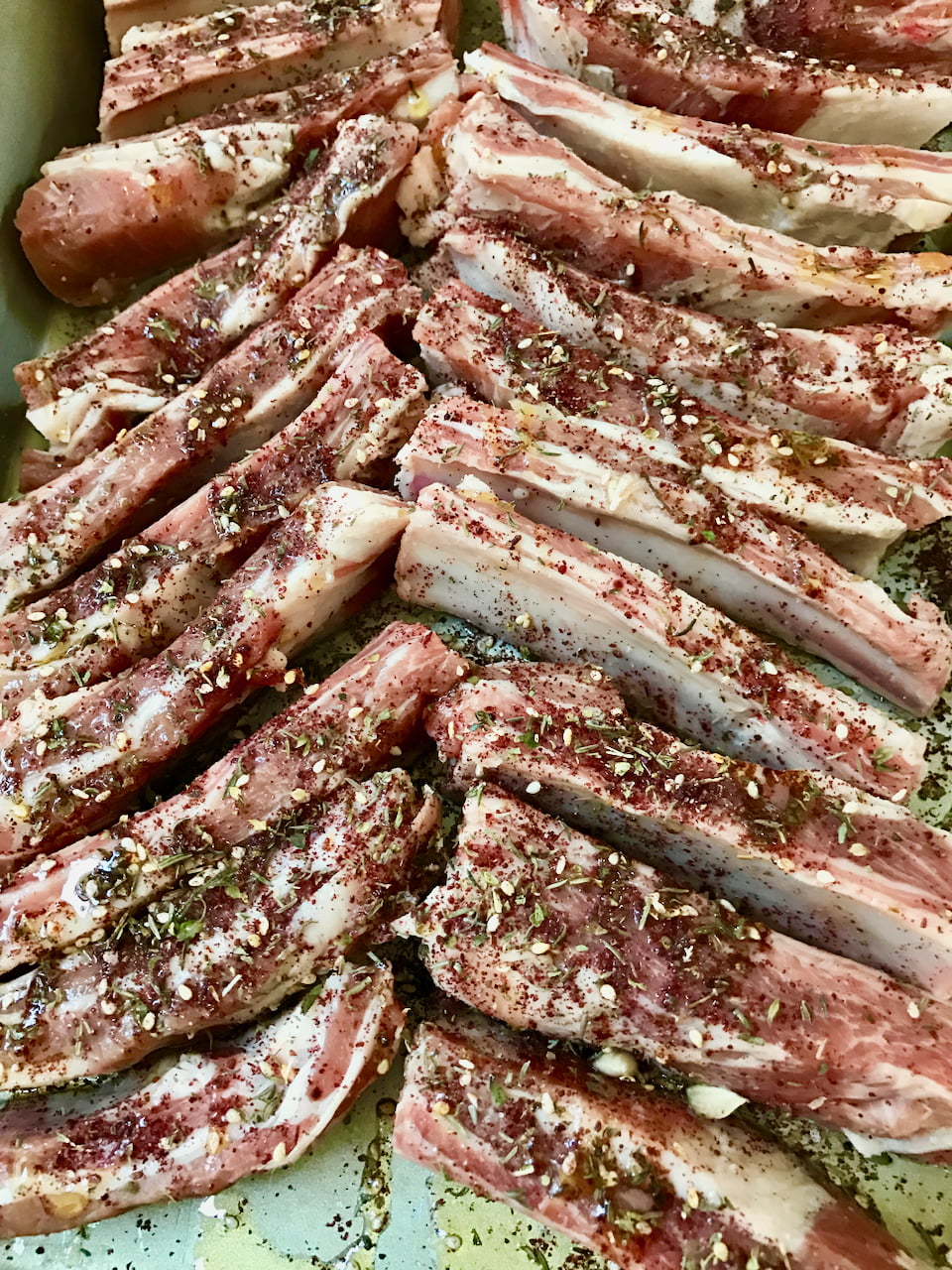 Mediterranean Lamb Ribs With Za'atar
