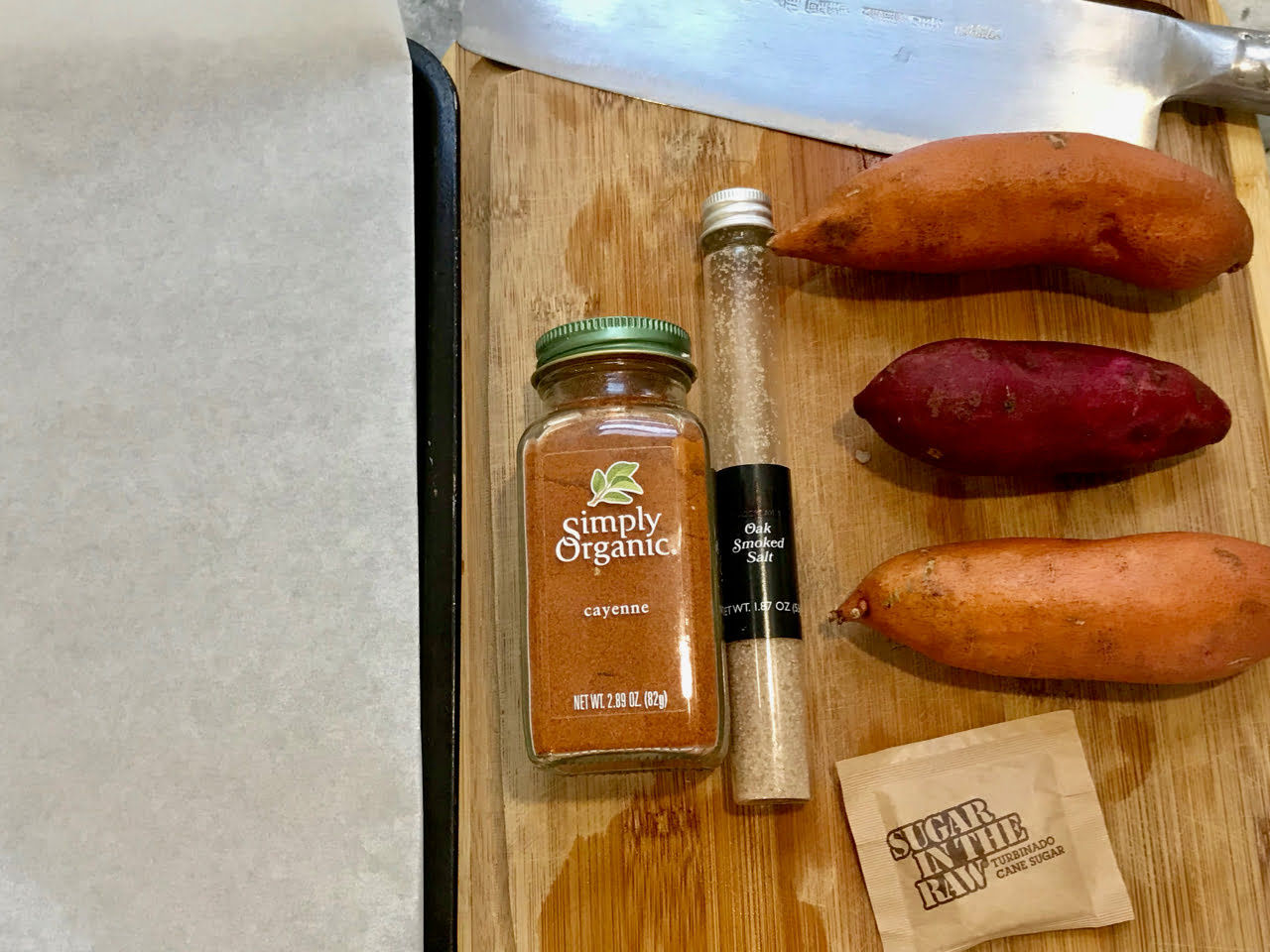 Oven Roasted Cayenne Sweet Potato Fries