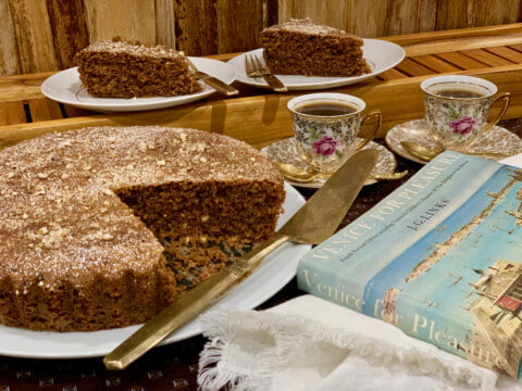 Classic Italian Chestnut Coffee Torta