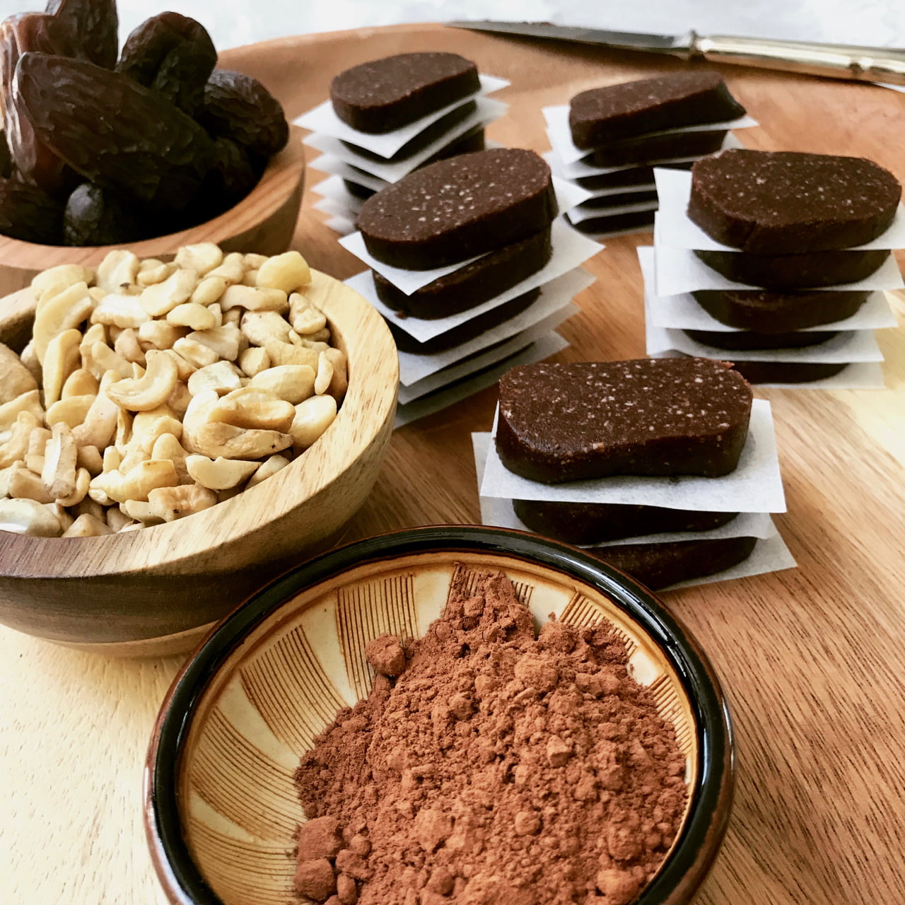 Healthy Chocolate Date Candy (with video)