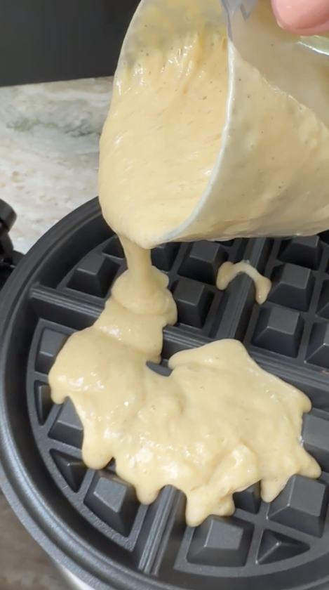 Classic Belgian Yeast Waffles Recipe (with video)