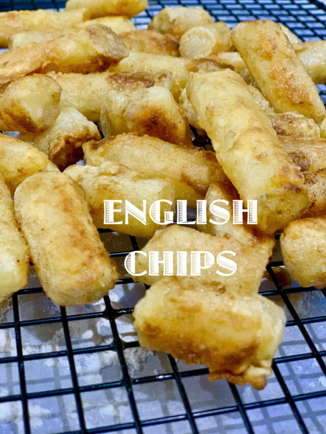 How To Make British Chips To Outshine Your Fish (with video)