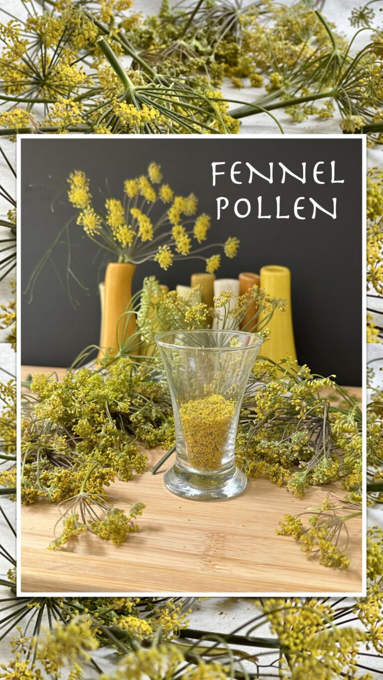 Fresh Fennel Pollen Ice Cream Recipe (with video)