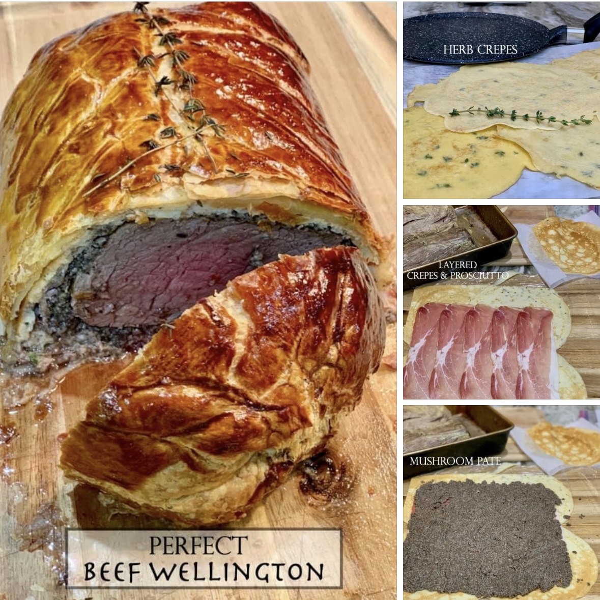 Classic Beef Wellington (step by step)