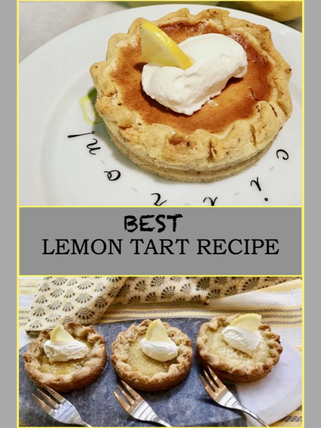 How To Make The Best Lemon Tart Recipe (with video)